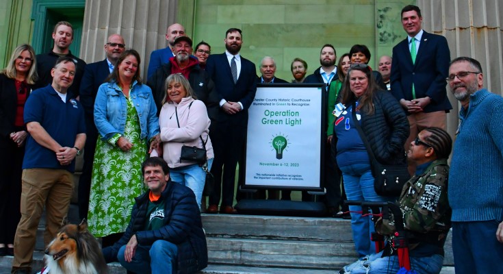 Chester County's Operation Green Light Program Honors Veterans - MyChesCo