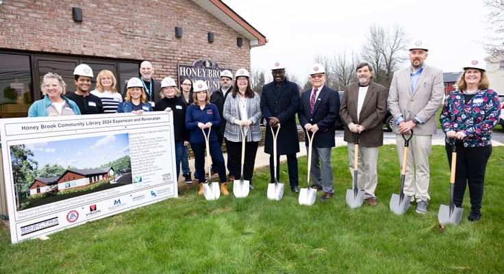 Honey Brook Community Library Breaks Ground on Expansion, Doubling Its ...